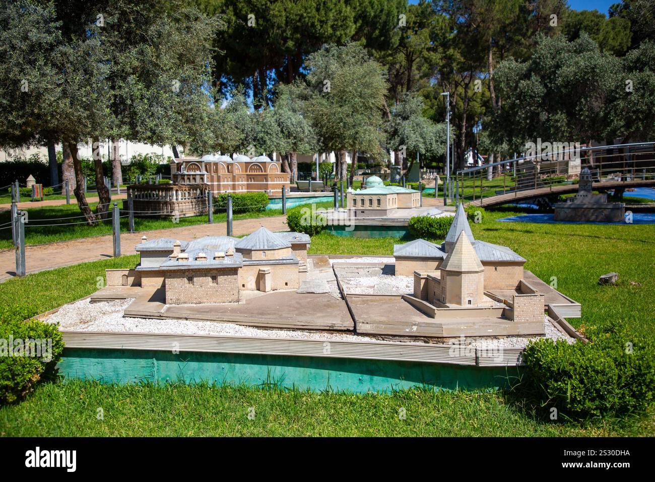 Antalya, Turkey - September 16, 2024, Dokuma Park, a popular park with ...