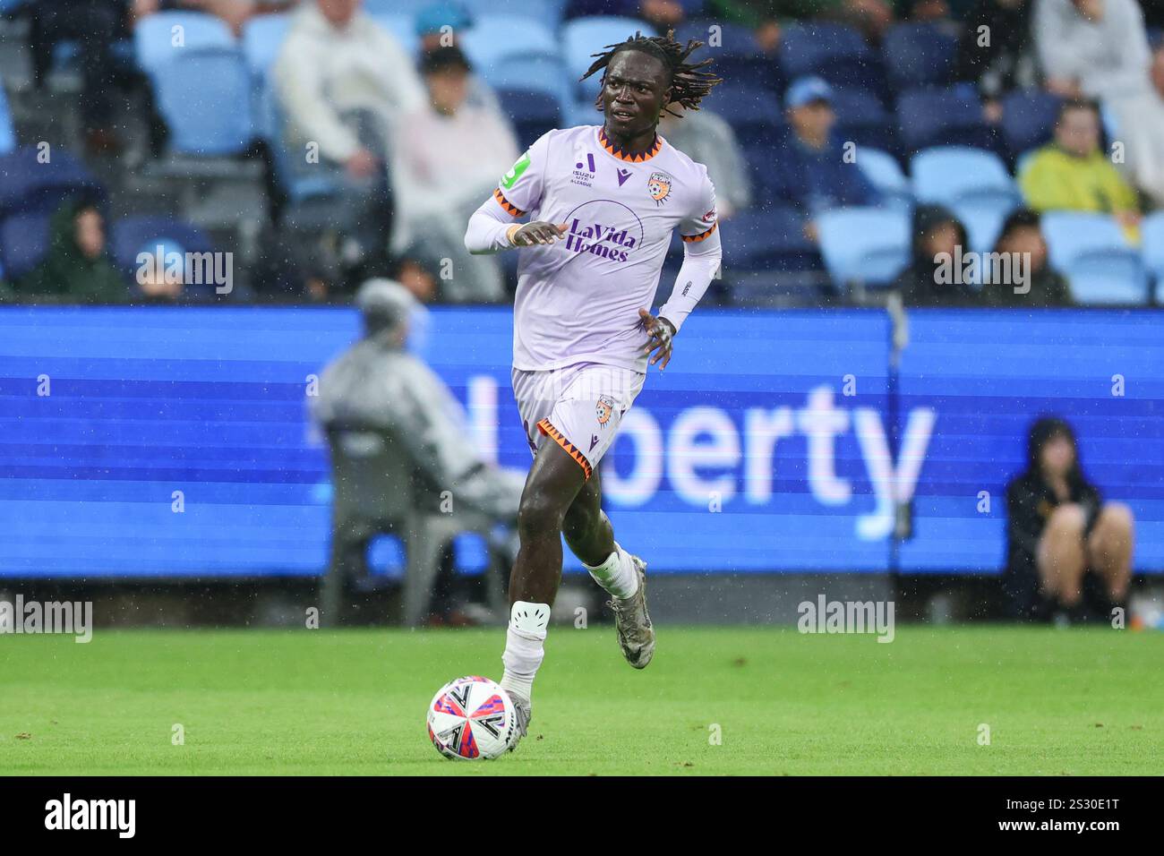 Sydney, Australia. 08th Jan, 2025. Adriano Lebib of Perth Glory ...
