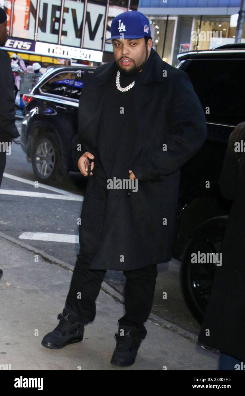 New York, NY, USA. 7th Jan, 2025. O'Shea Jackson Jr. seen at Good ...