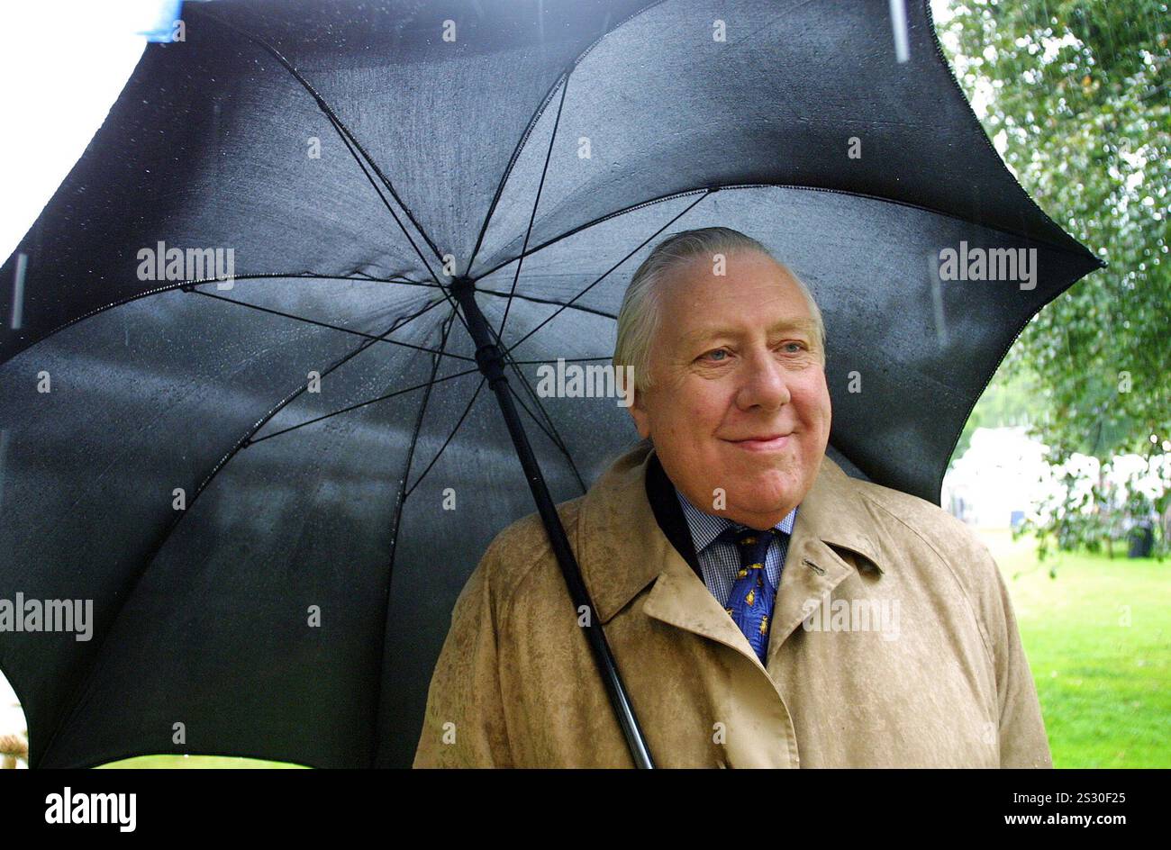 Veteran Labour politician and writer Lord Roy Hattersley arrives at a ...