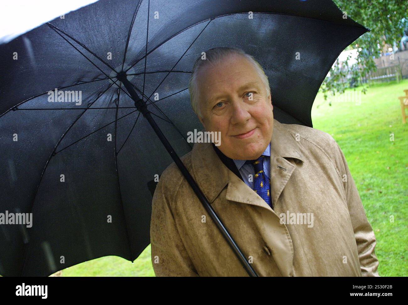 Veteran Labour politician and writer Lord Roy Hattersley arrives at a ...