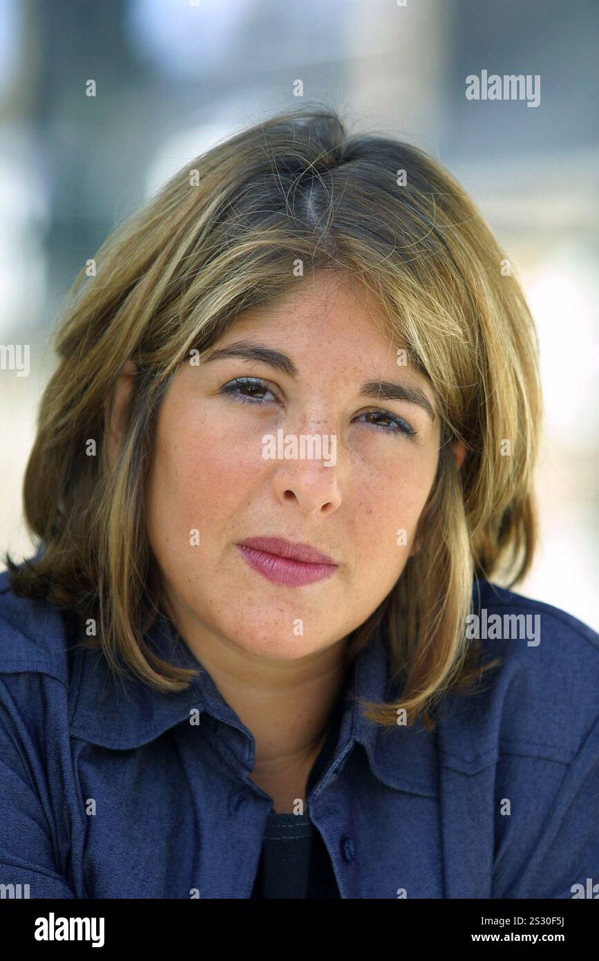 American author Naomi Klein pictured at the Edinburgh International ...