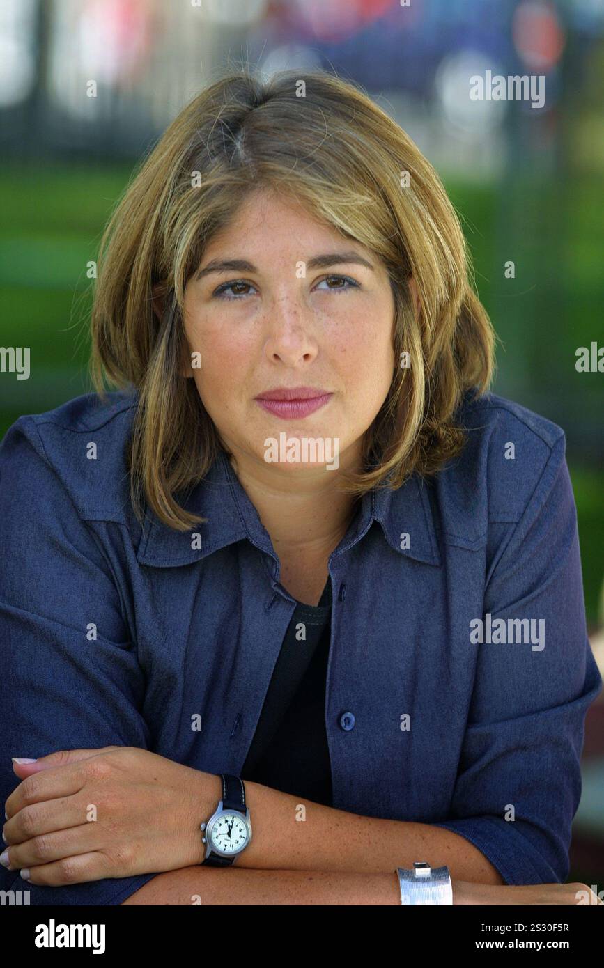 American author Naomi Klein pictured at the Edinburgh International ...