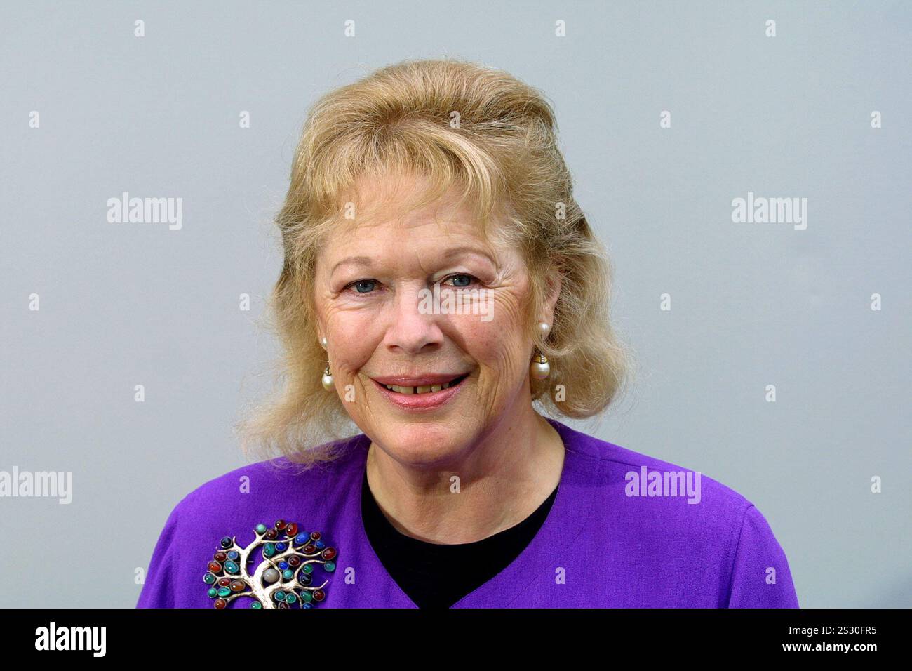 Bestselling historian and biographer Lady Antonia Fraser, pictured at ...
