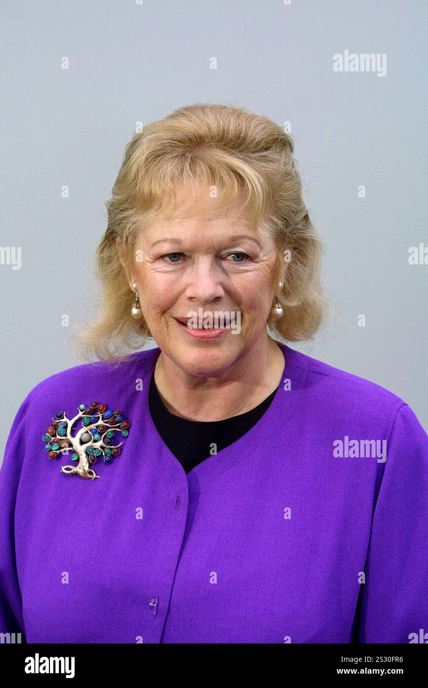Bestselling historian and biographer Lady Antonia Fraser, pictured at ...