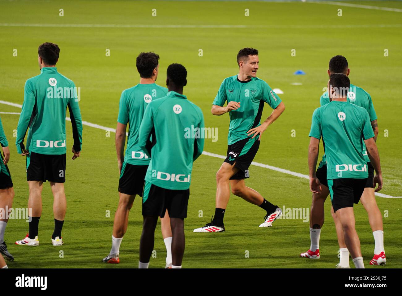 Jeddah, Saudi Arabia. 07th Jan, 2025. Athletic Bilbao's Andre Herrera ...