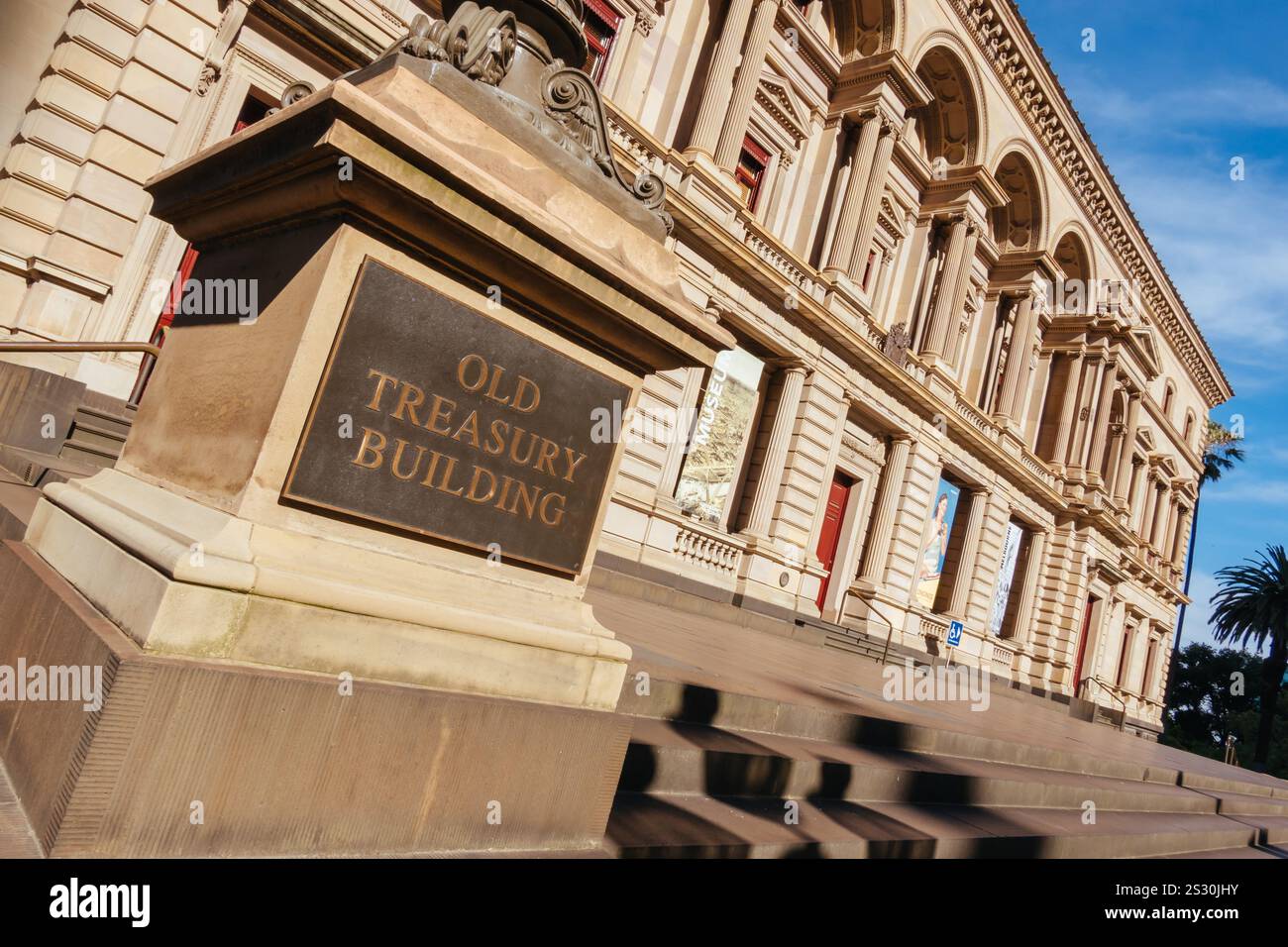Old Treasury Building in Melbourne Stock Photo - Alamy