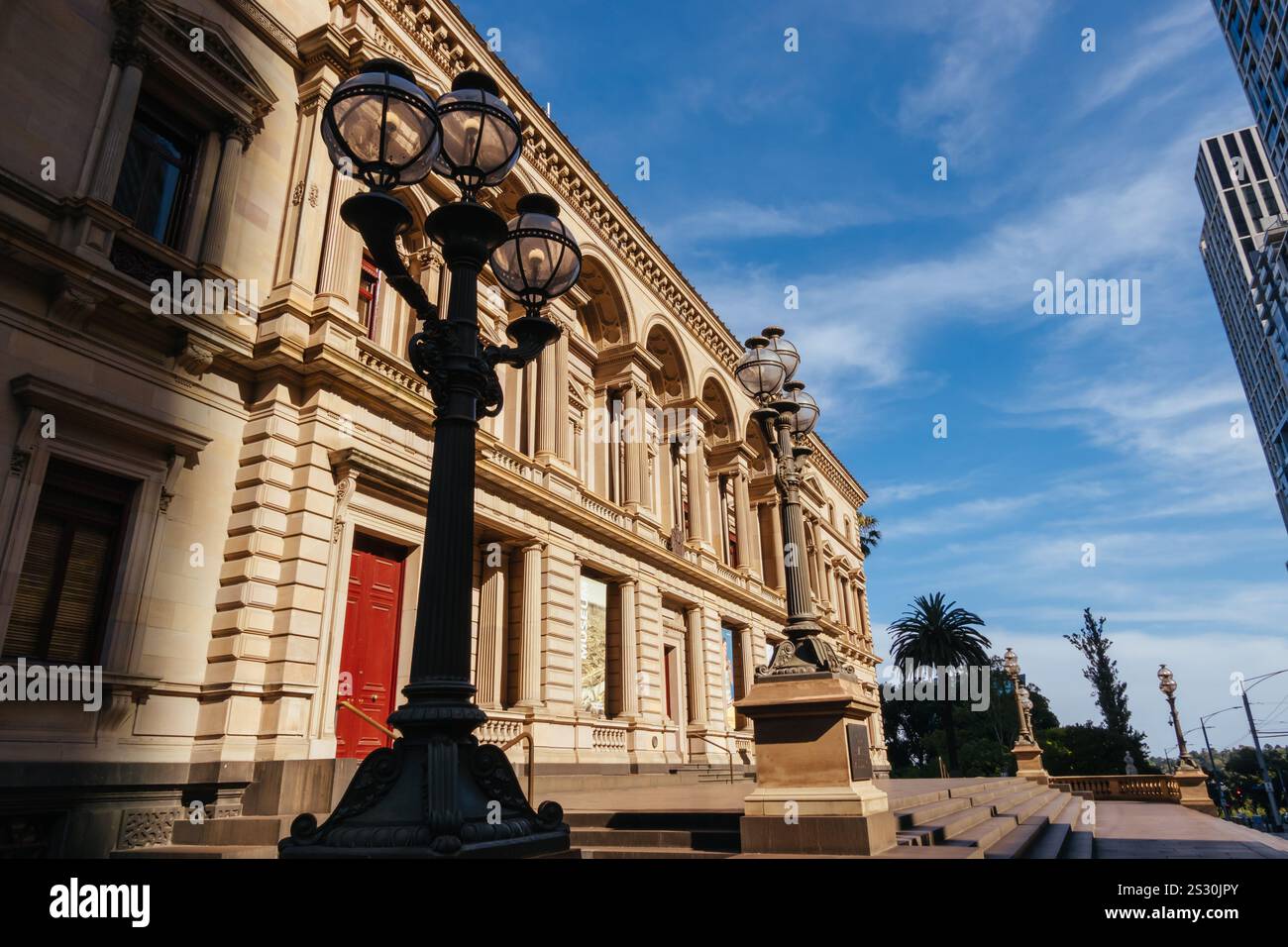 Old Treasury Building in Melbourne Stock Photo - Alamy