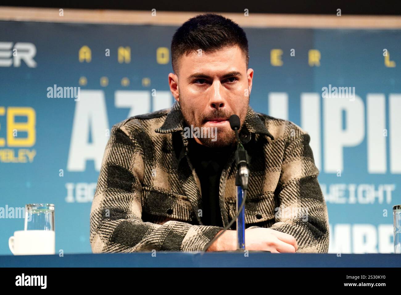 Boxing promotor Ben Shalom during a press conference at Durham Street ...