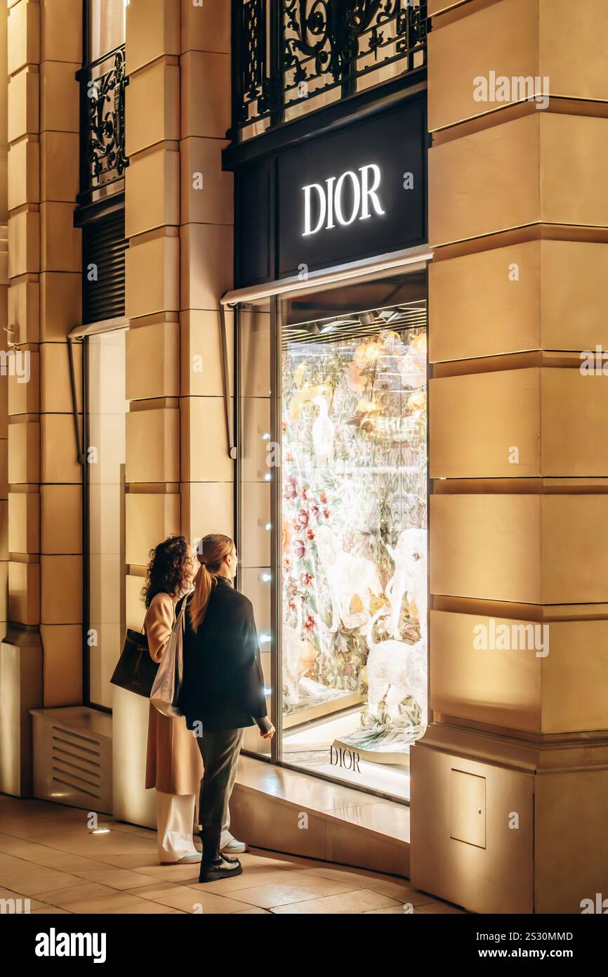 The famous Dior boutique in Monte Carlo, Monaco Stock Photo - Alamy