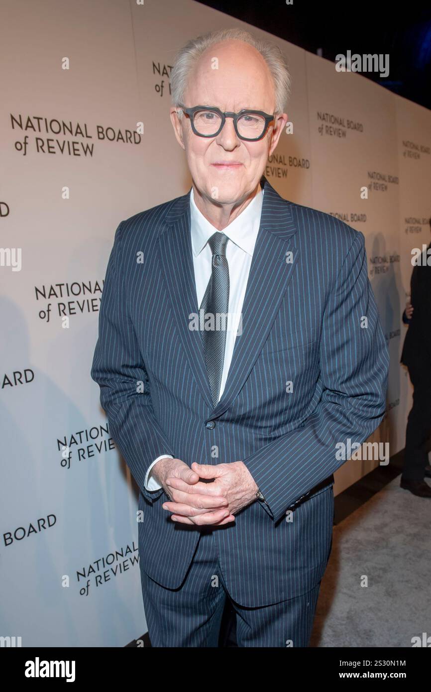 New York, United States. 07th Jan, 2025. John Lithgow attends the ...