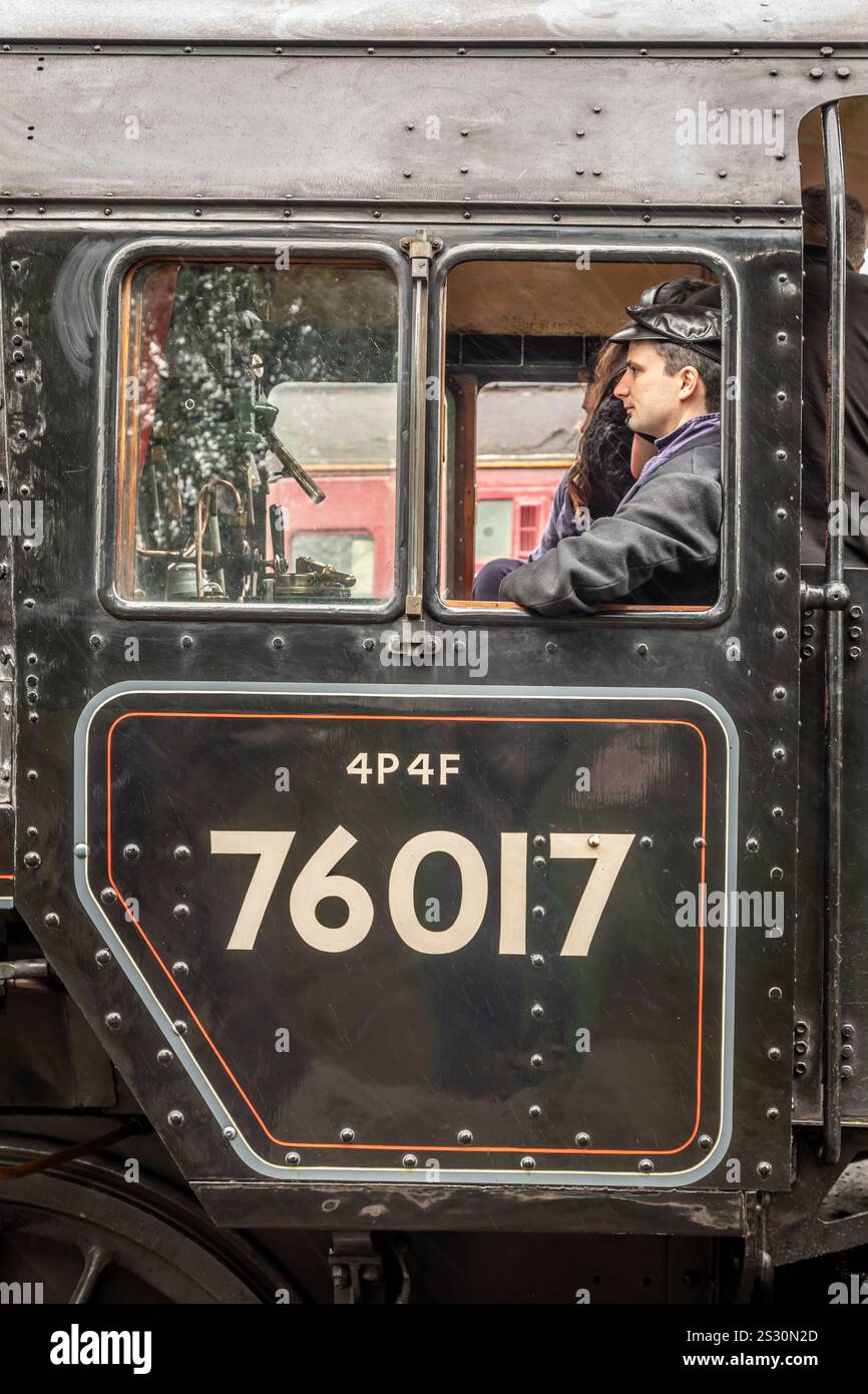 Steam locomotive cab hi-res stock photography and images - Alamy