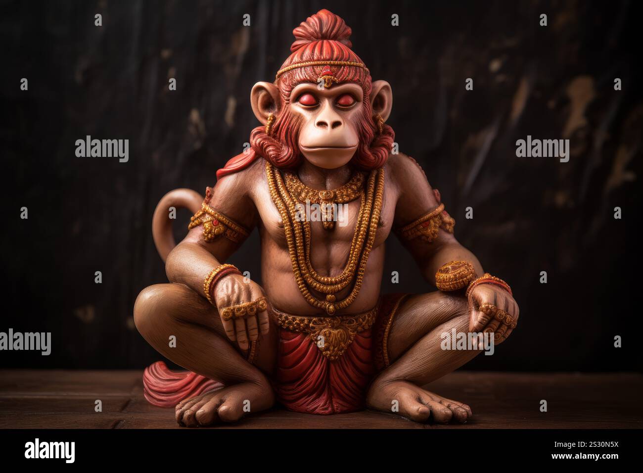 Hanuman monkey god statue. Asia travel. Generate Ai Stock Photo - Alamy