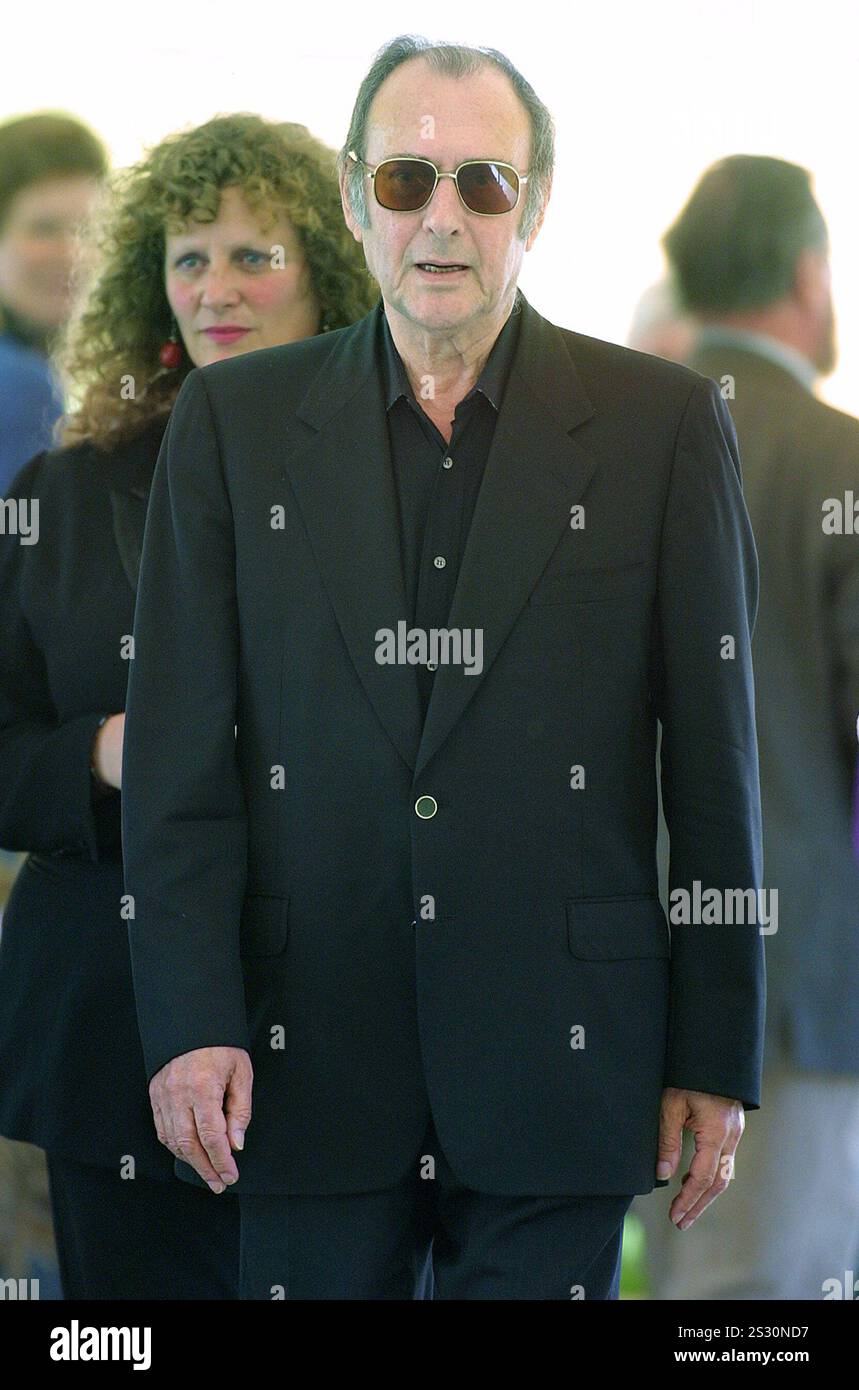 Playwright, actor and director Harold Pinter, in a rare public ...