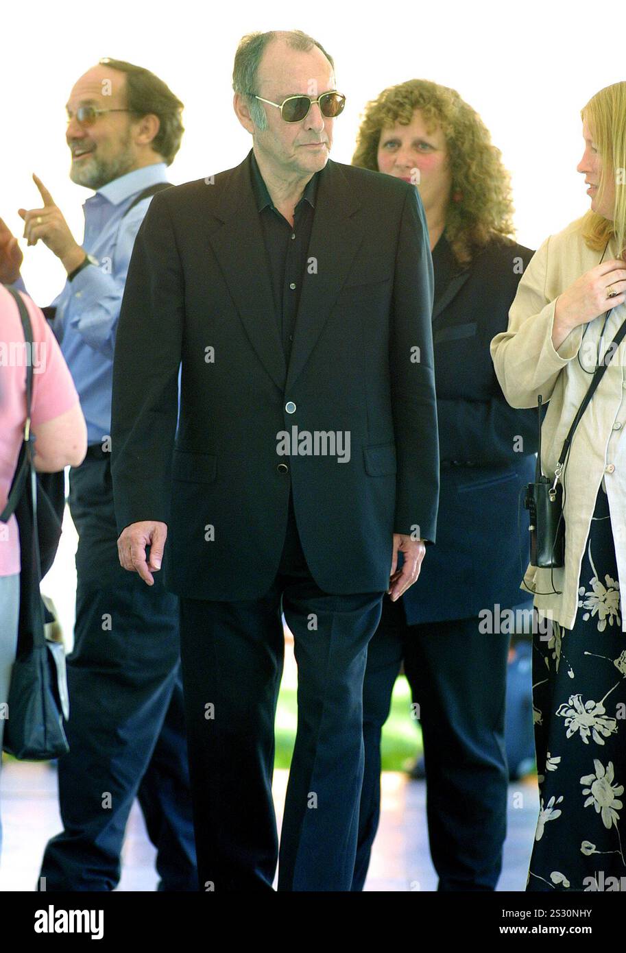 Playwright, actor and director Harold Pinter, in a rare public ...