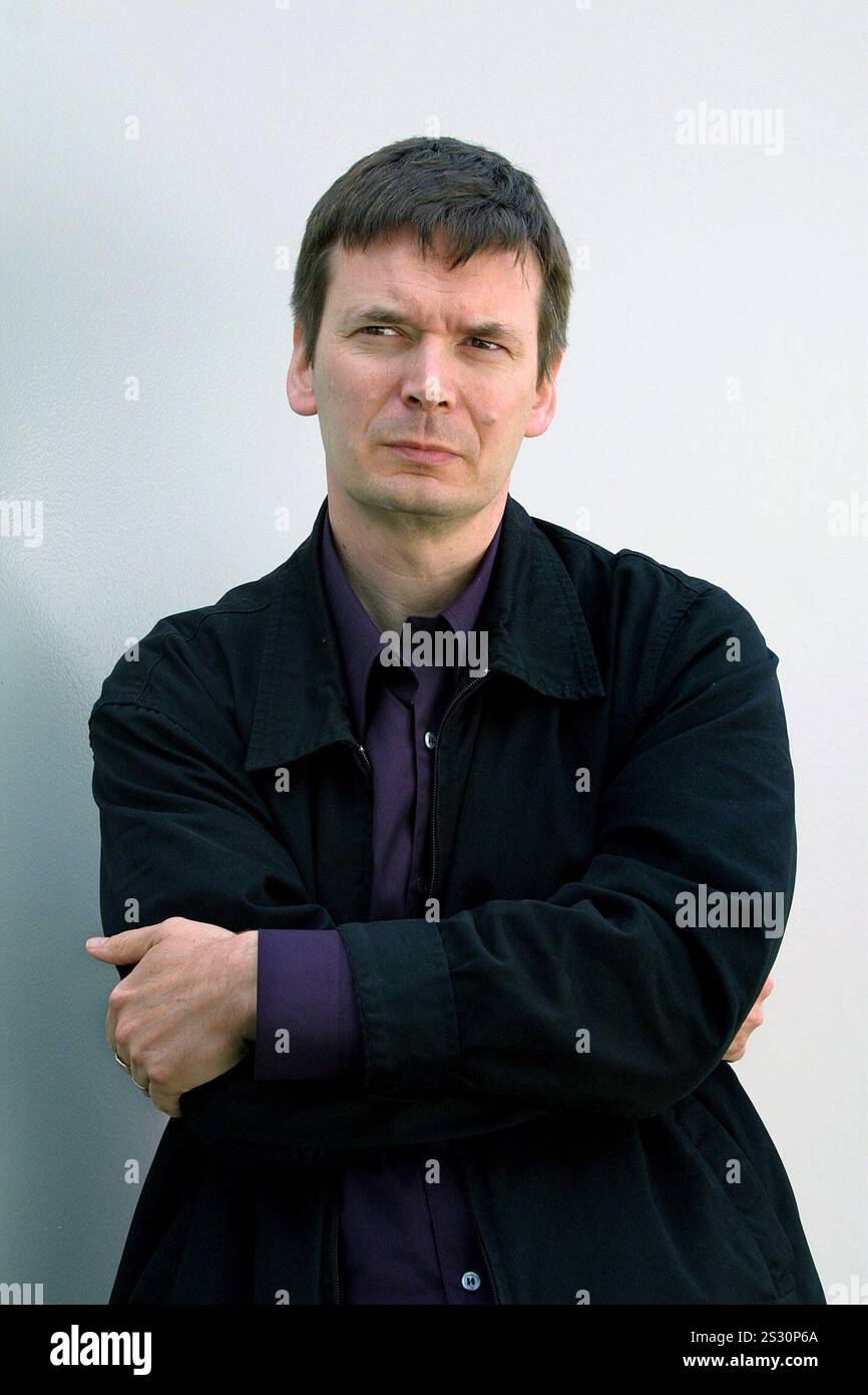Scottish crime writer Ian Rankin, creator of Edinburgh detective Rebus ...