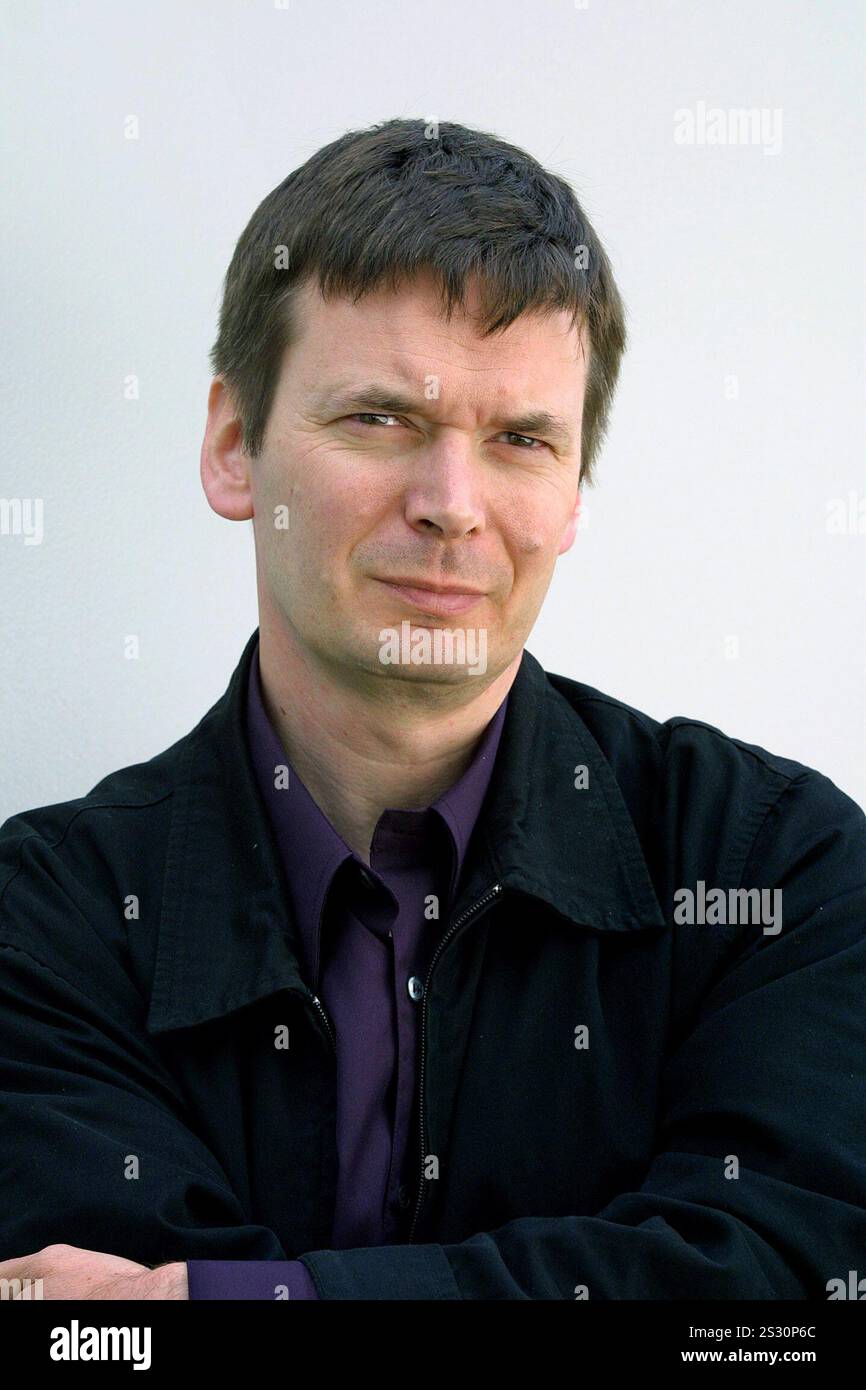 Scottish crime writer Ian Rankin, creator of Edinburgh detective Rebus ...
