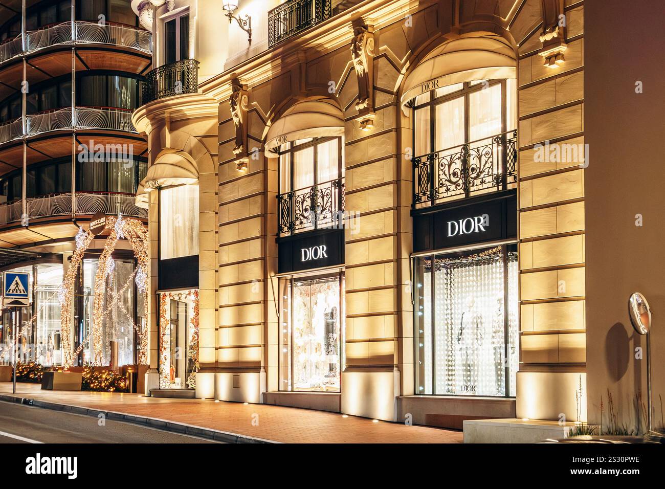 The famous Dior boutique in Monte Carlo, Monaco Stock Photo - Alamy