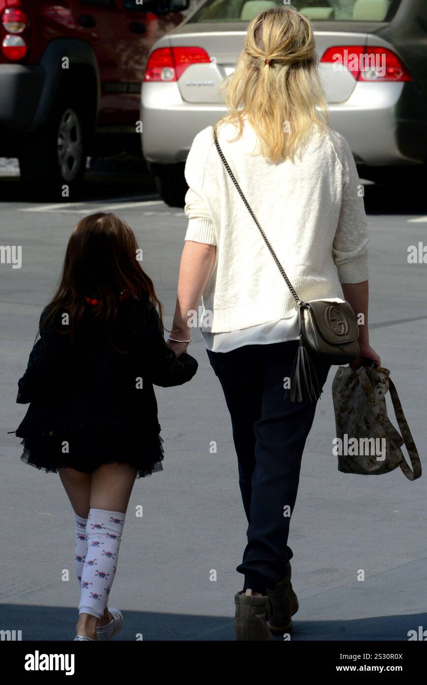 Sarah Michelle Gellar out and about with her daughter Charlotte Grace ...