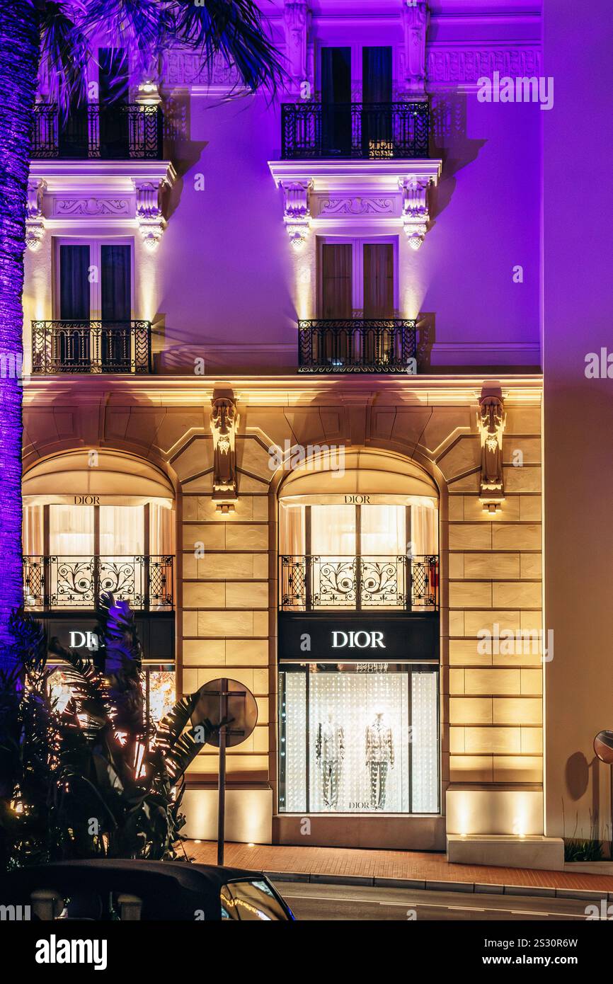 The famous Dior boutique in Monte Carlo, Monaco Stock Photo - Alamy