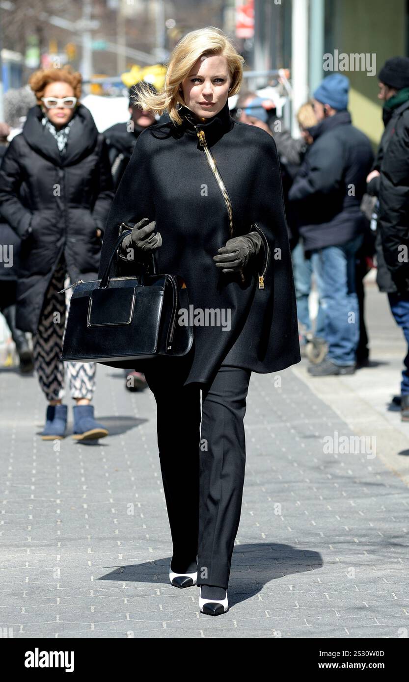 Melissa George on the set of the TV show pilot 'Dangerous Liaisons' on ...