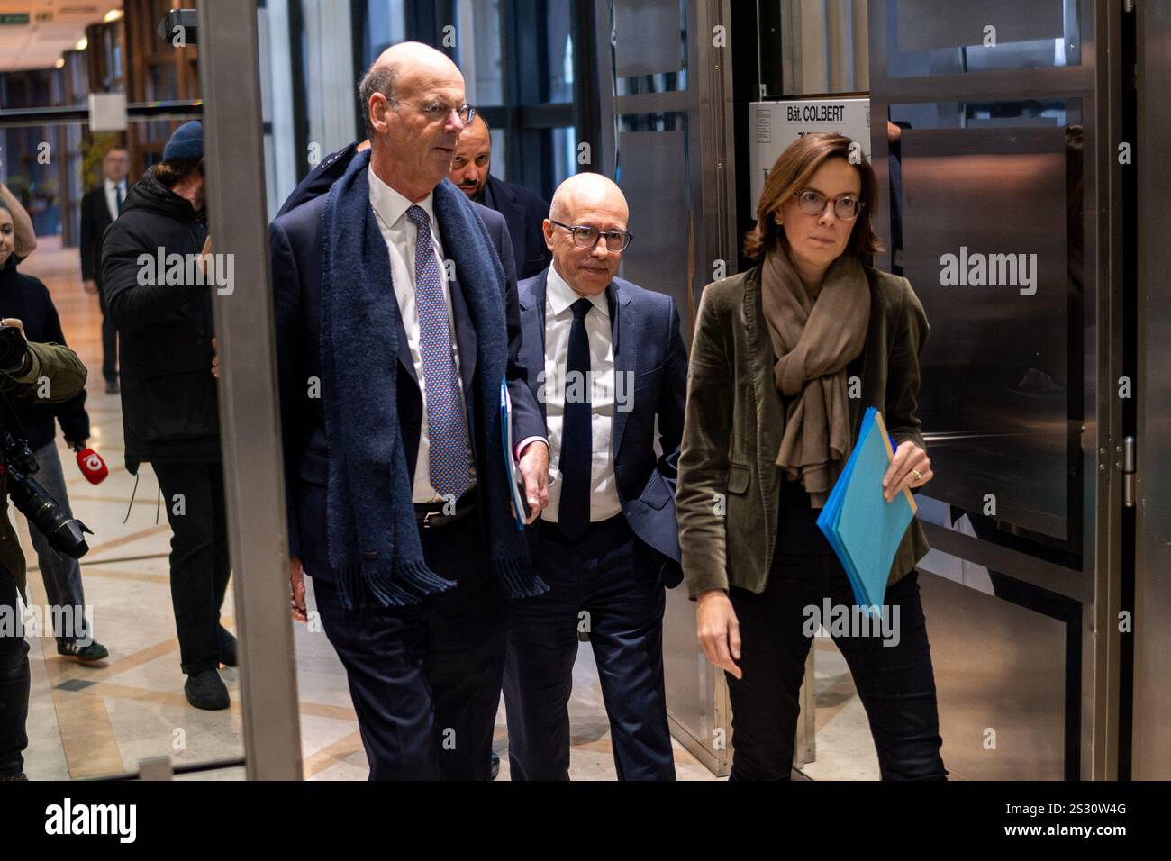 Paris, France. 08th Jan, 2025. French Minister for the Economy ...