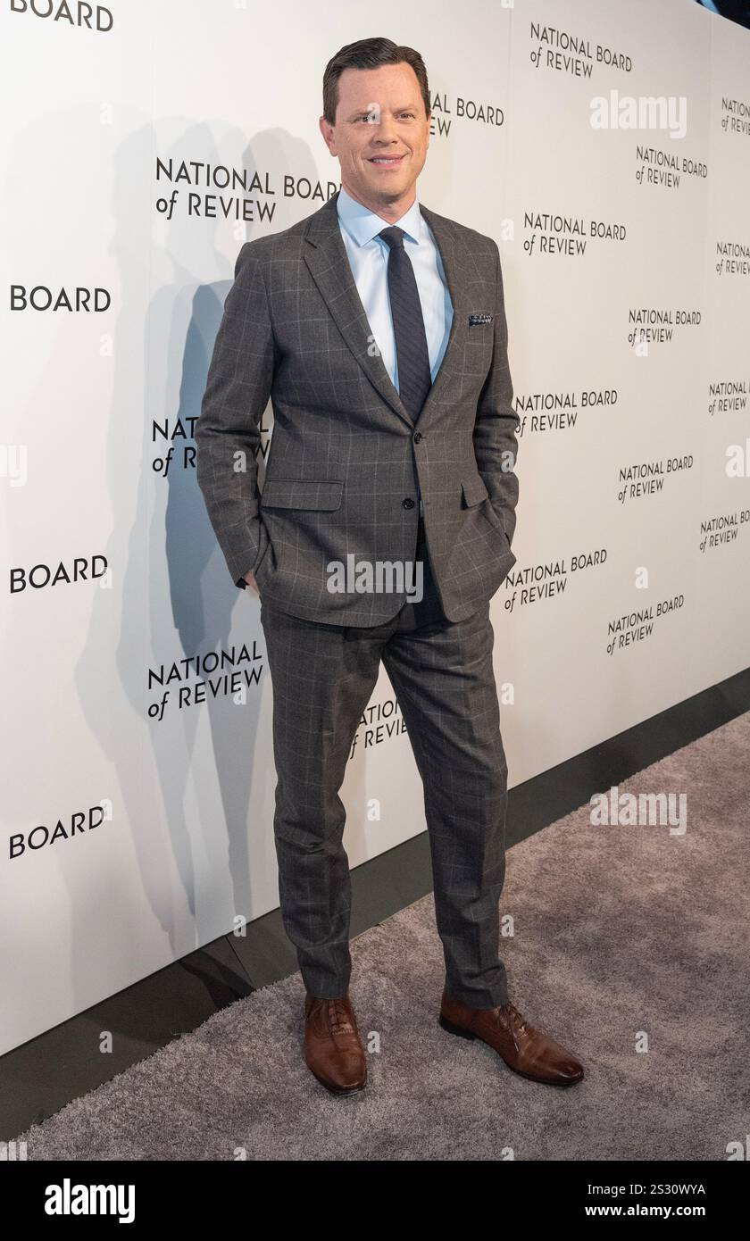 New York, USA. 07th Jan, 2025. Willie Geist attends 2025 National Board ...