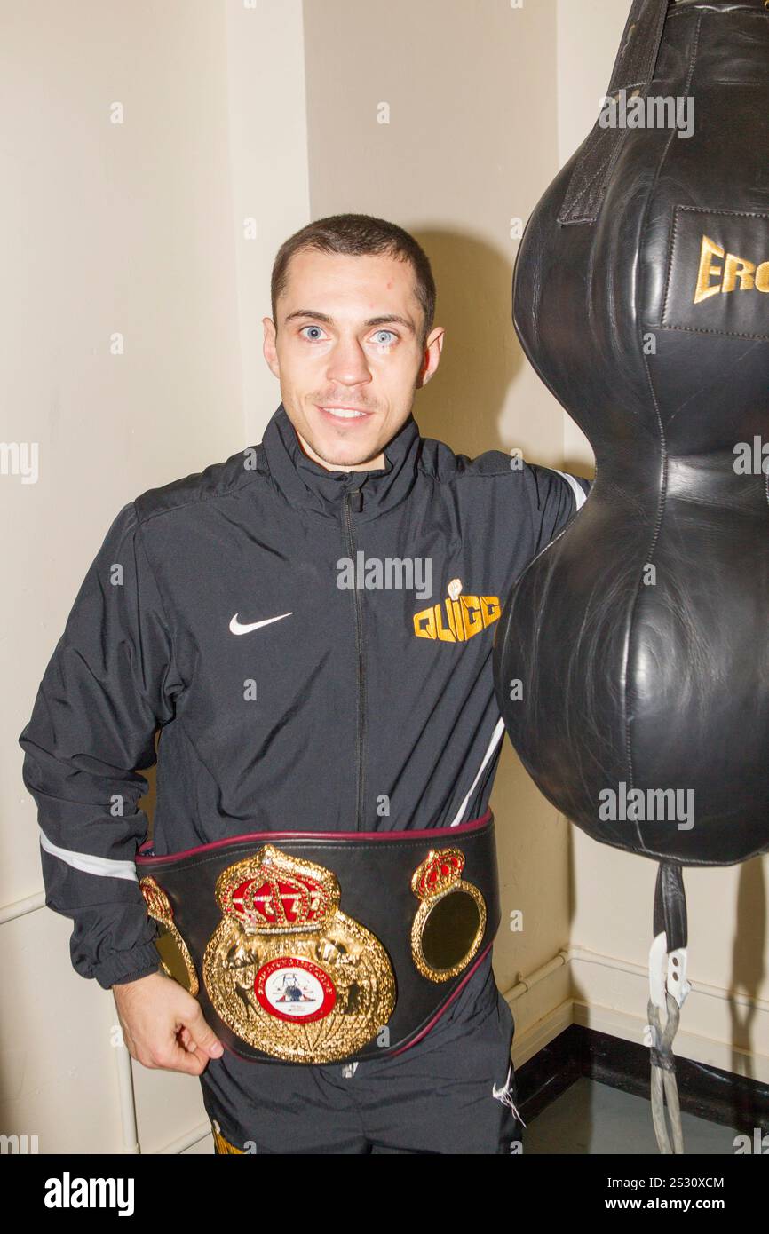 Scott Quigg World WBA Super Bantamweight Champion at the opening of the ...