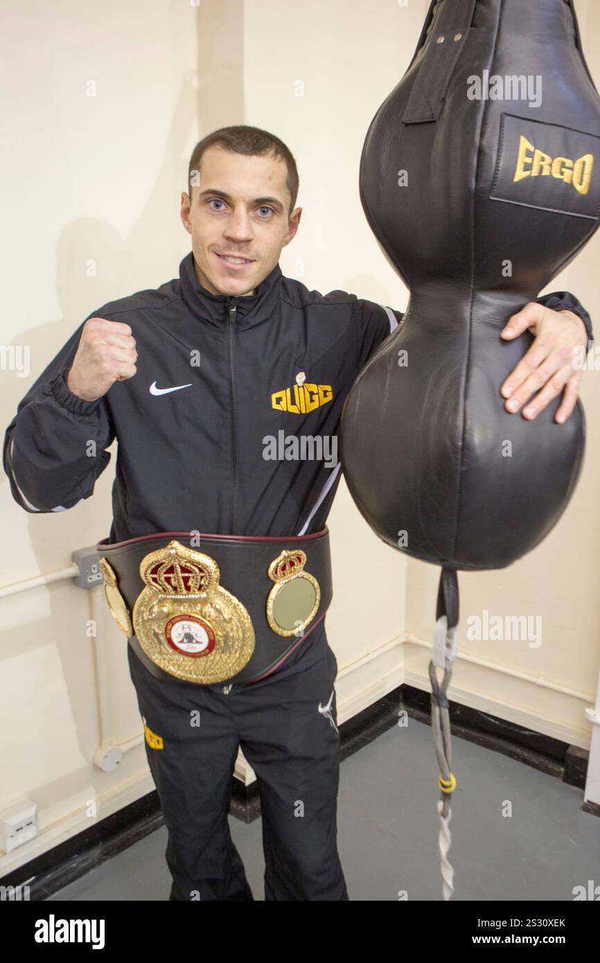 Scott Quigg World WBA Super Bantamweight Champion at the opening of the ...
