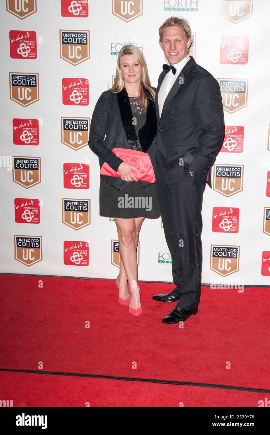 Lewis Moody and wife Annie attend "United for Colitis" Charity Dinner ...