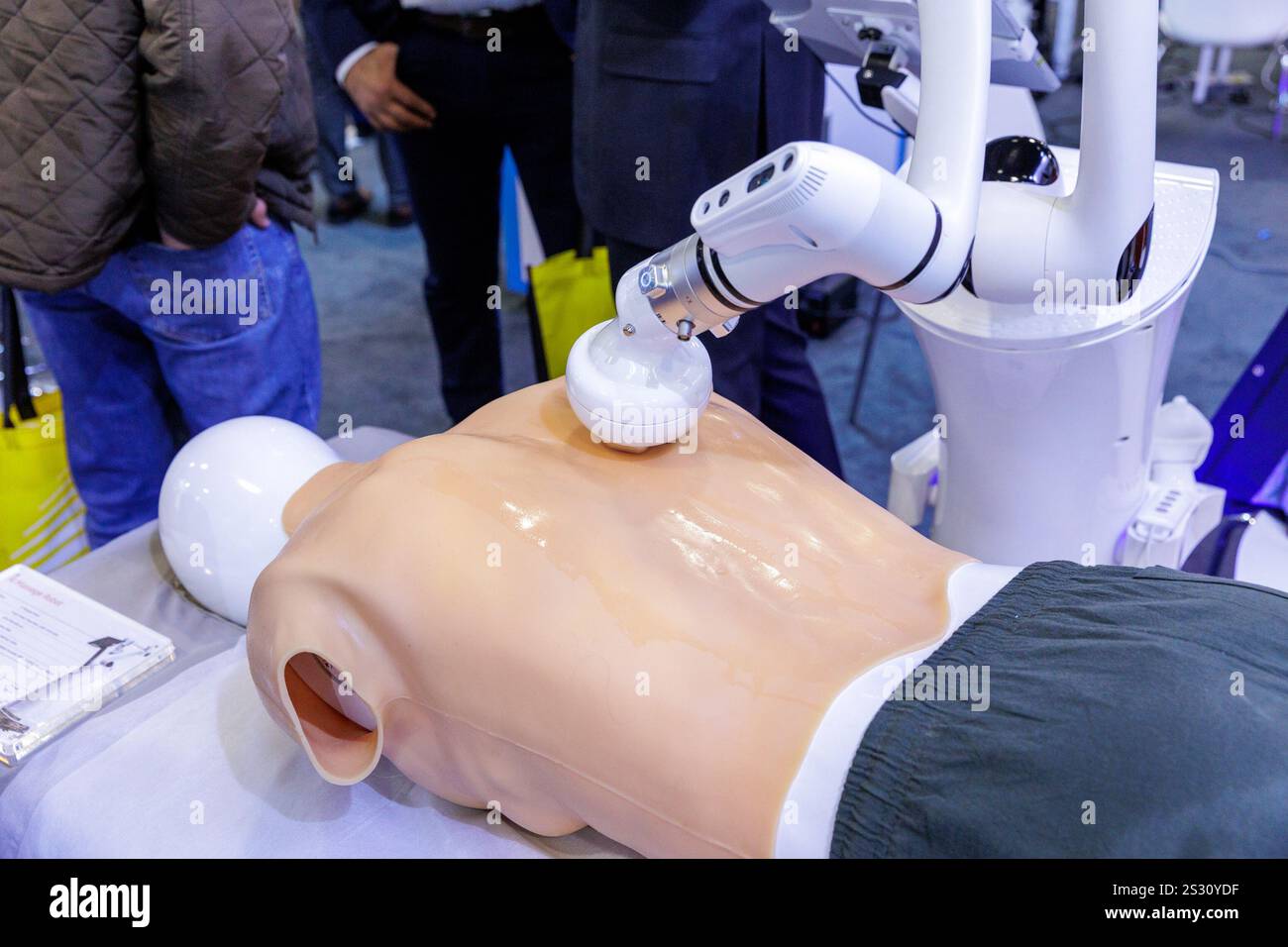 Las Vegas, USA. 07th Jan, 2025. Realman AI Massage Robot, by Oymotion ...