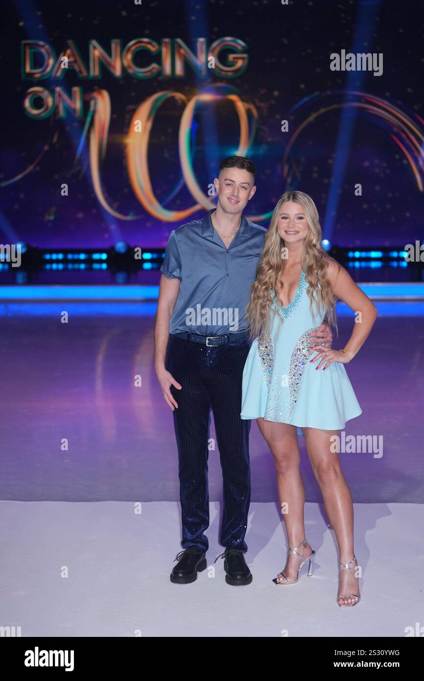 Colin Grafton and Mollie Pearce during the press launch for the ...