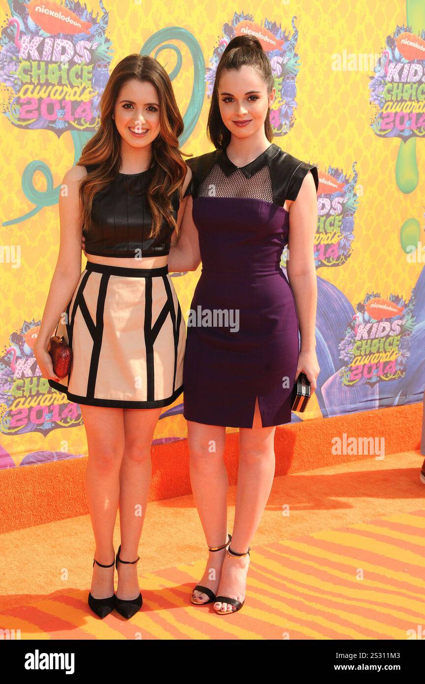 Laura Moreno, Vanessa Moreno at 27th Nickelodeon Kids Choice Awards ...