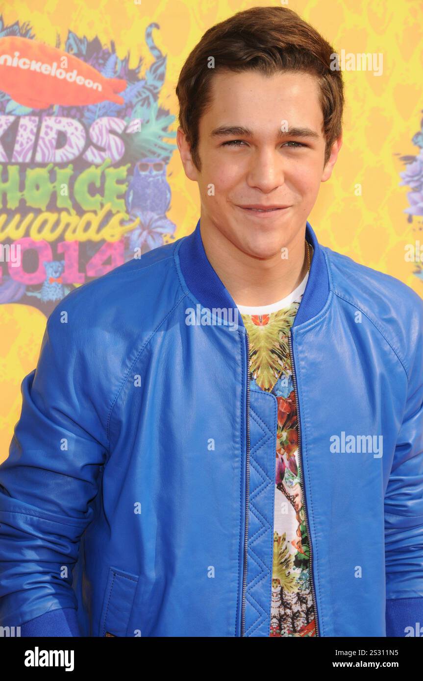 Austin Mahone at 27th Nickelodeon Kids Choice Awards March 29th 2014 ...