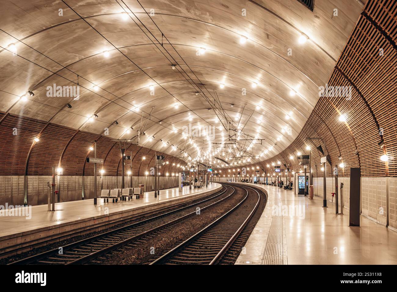 Monte Carlo railway station in Monaco Stock Photo - Alamy