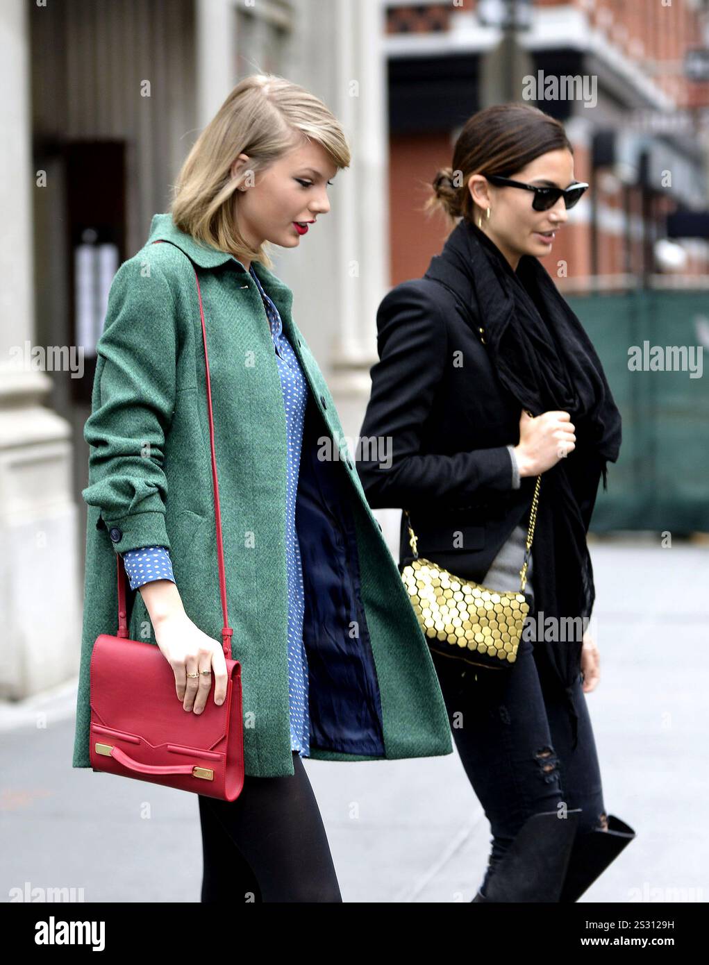 Taylor Swift and Lily Aldridge out and about in Tribeca, New York City ...