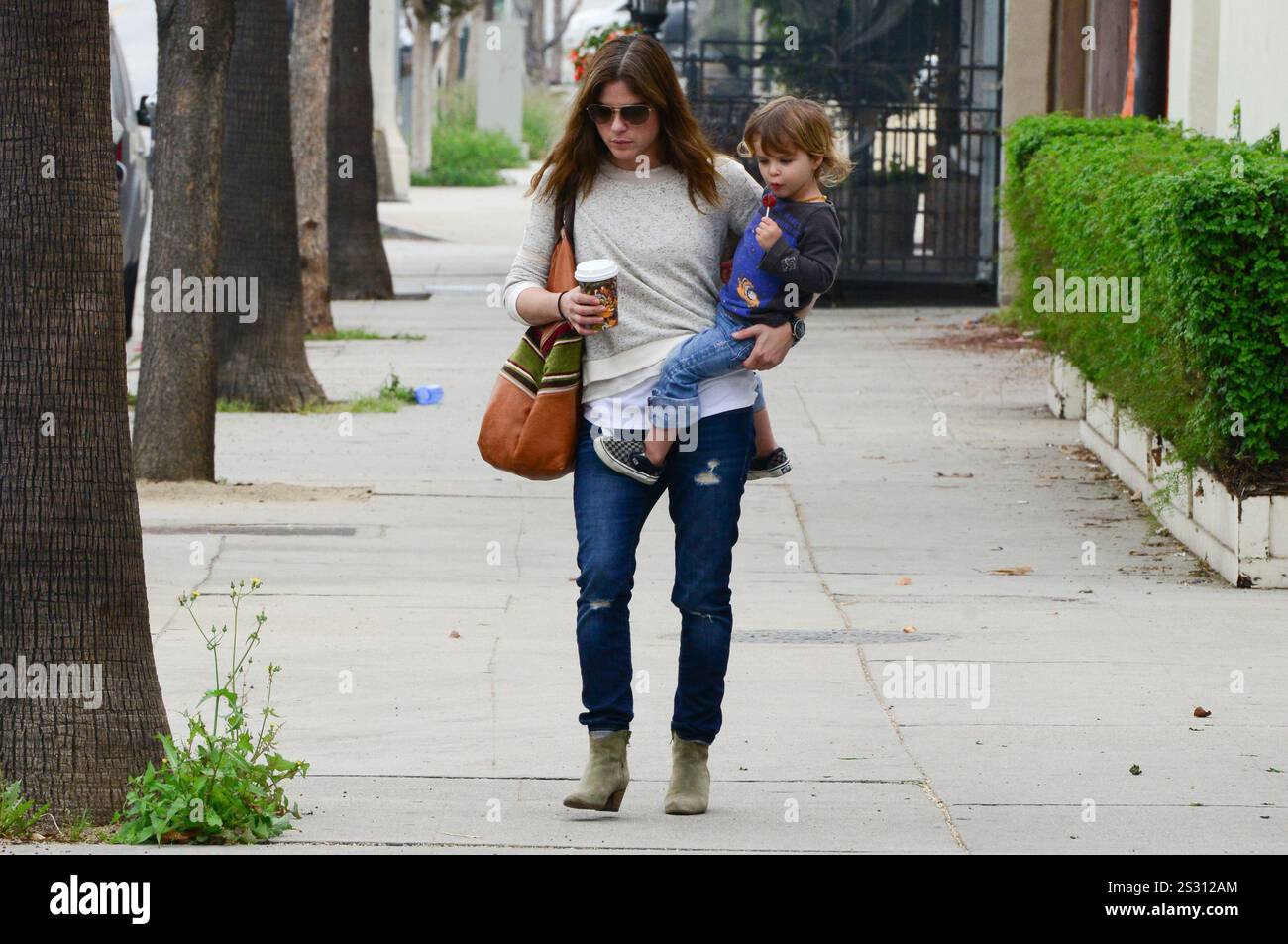 Selma Blair out and about with her son Arthur Saint Bleick in Los ...