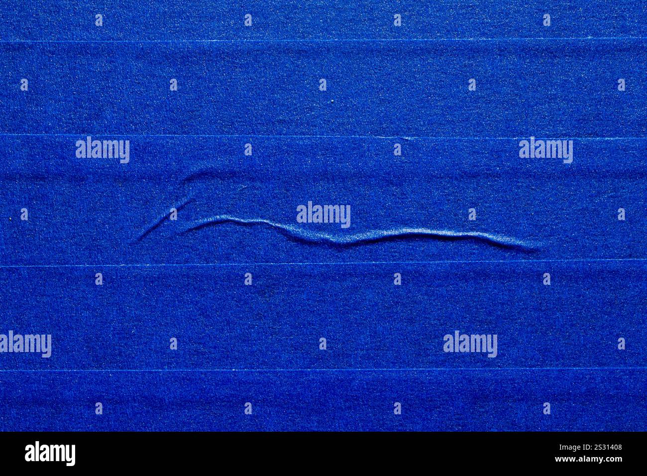 Glued blue paper tape background creased texture Stock Photo - Alamy
