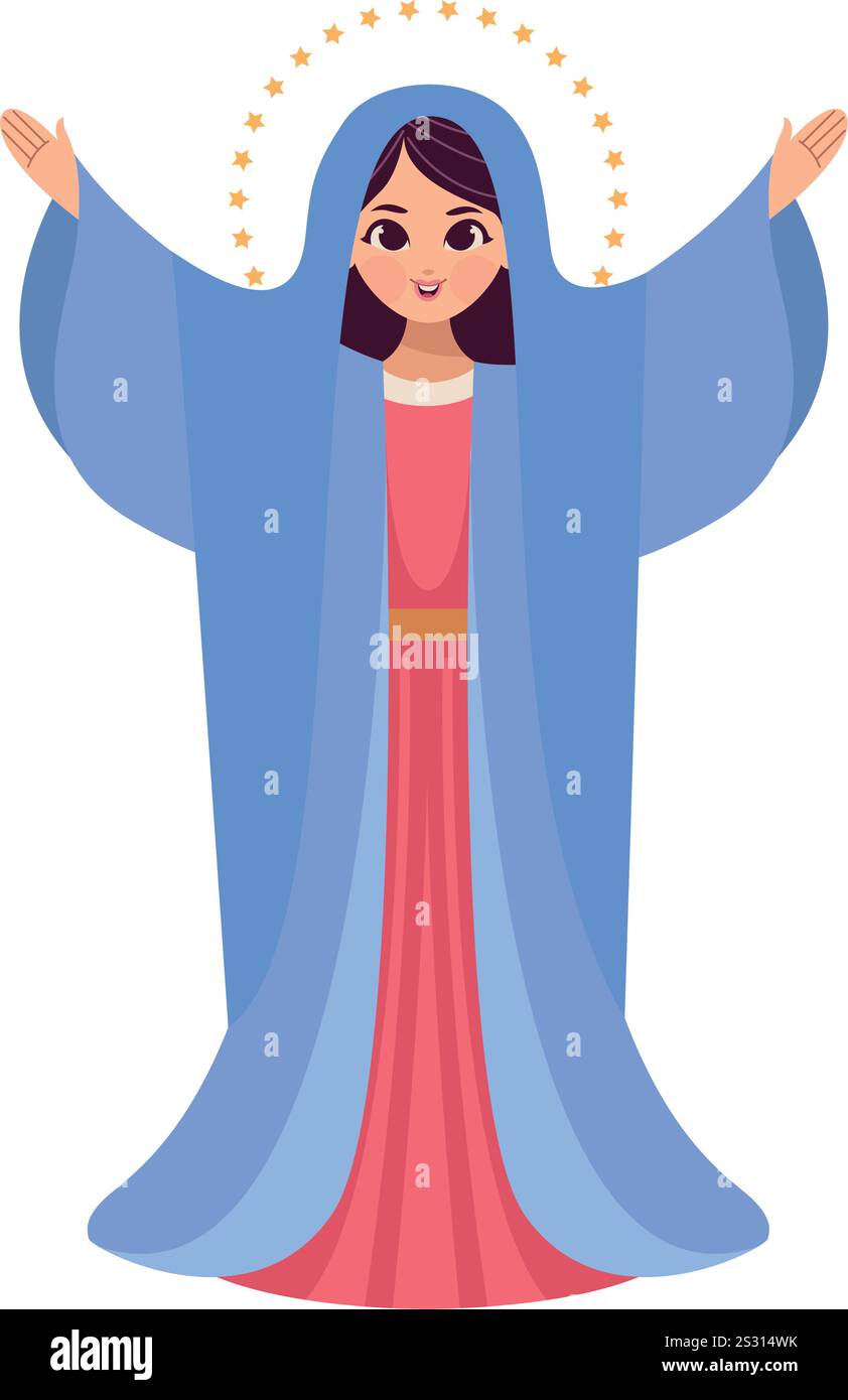 Mary help church Stock Vector Images - Alamy