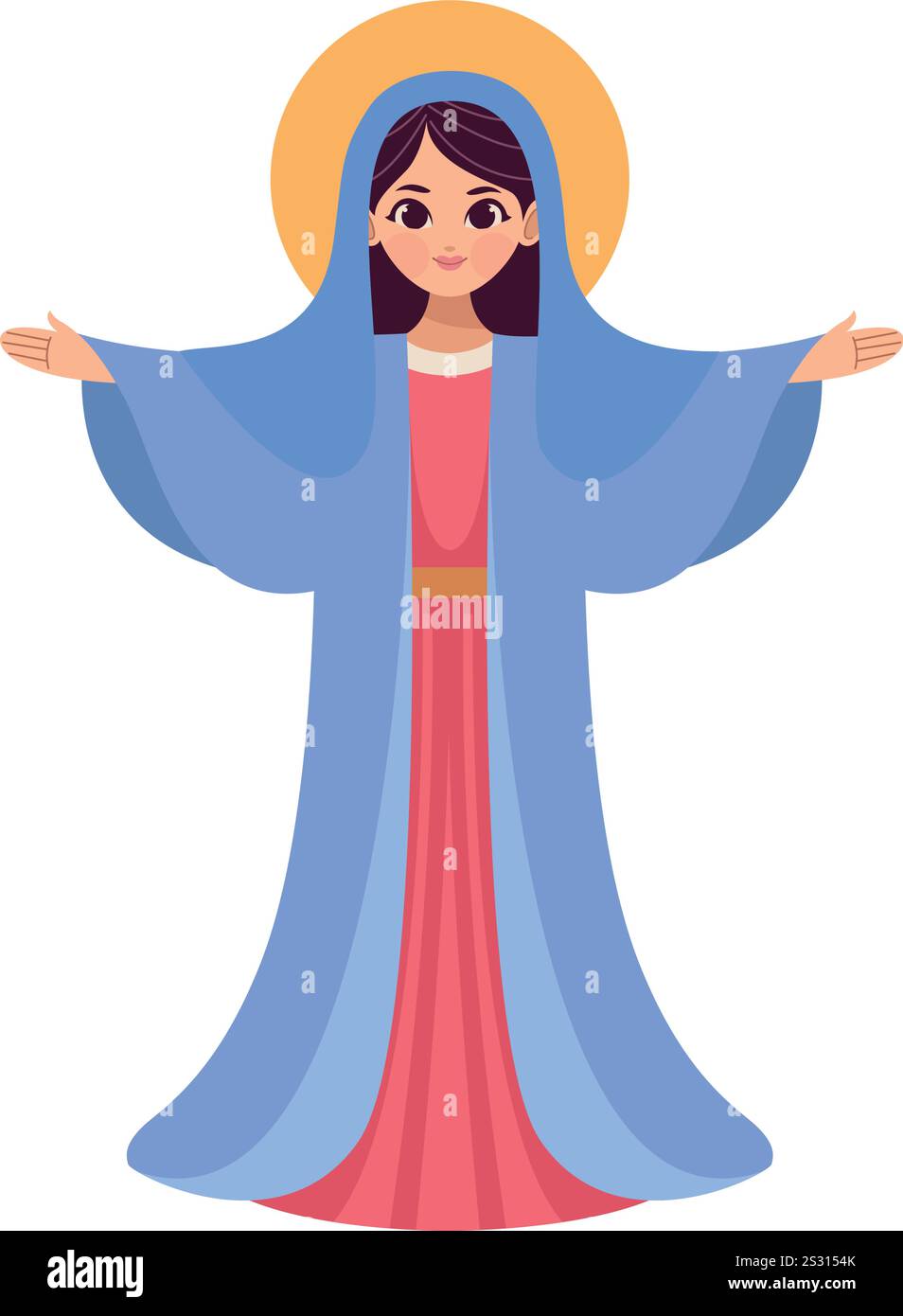holy virgin of perpetual help Stock Vector Image & Art - Alamy