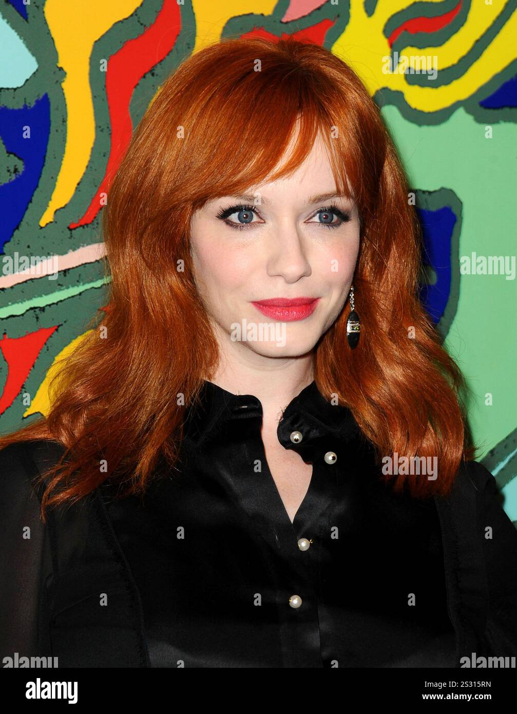 Christina Hendricks at AMC's 'Mad Men' Season 7 premiere at ArcLight ...