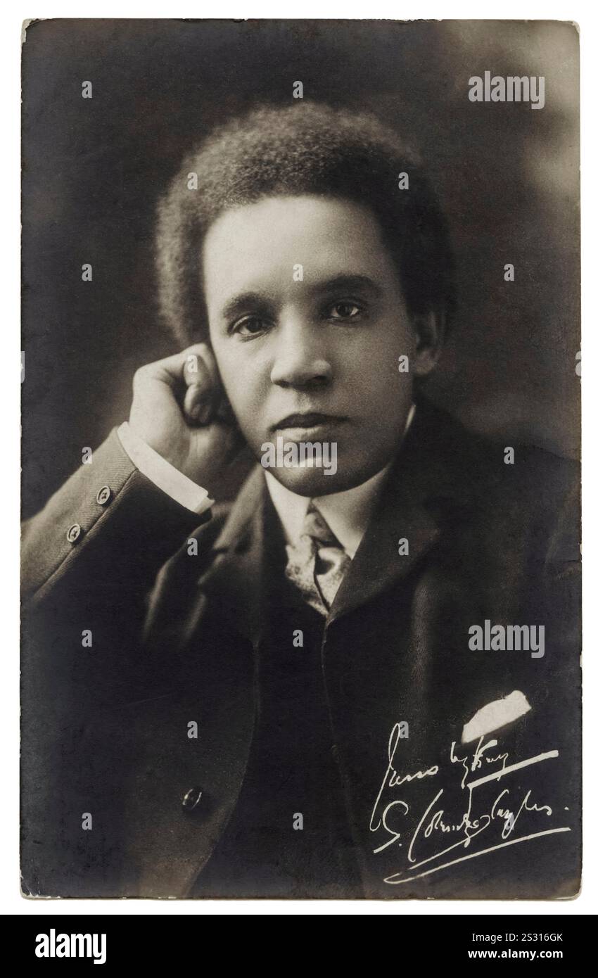 Samuel Coleridge-Taylor (1875-1912), British composer and conductor ...