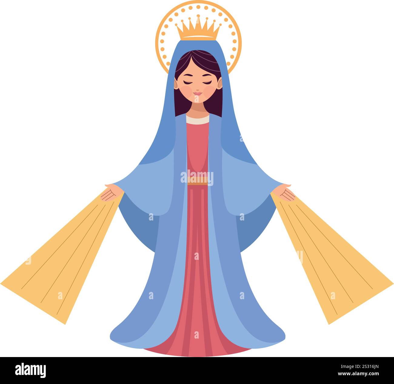 virgin of perpetual help Stock Vector Image & Art - Alamy