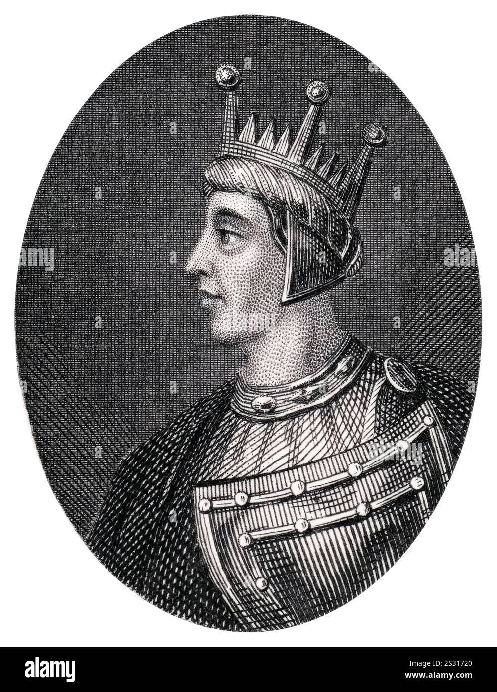 King Eadred (Edred) (circa 923-955), King of England 946-955, 18th ...