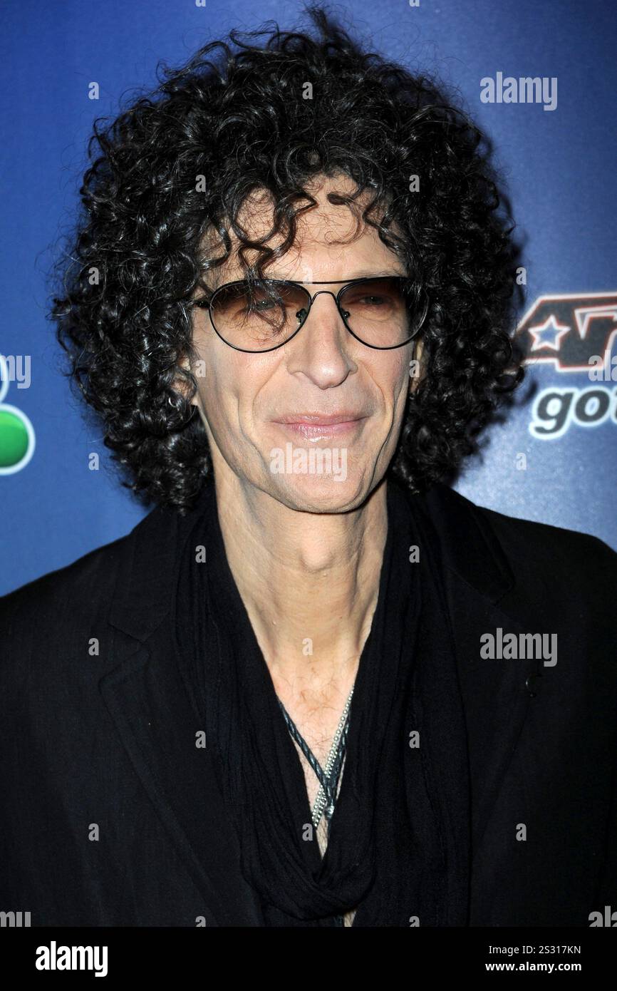 Howard Stern at the 'America's Got Talent' red carpet event at Madison ...