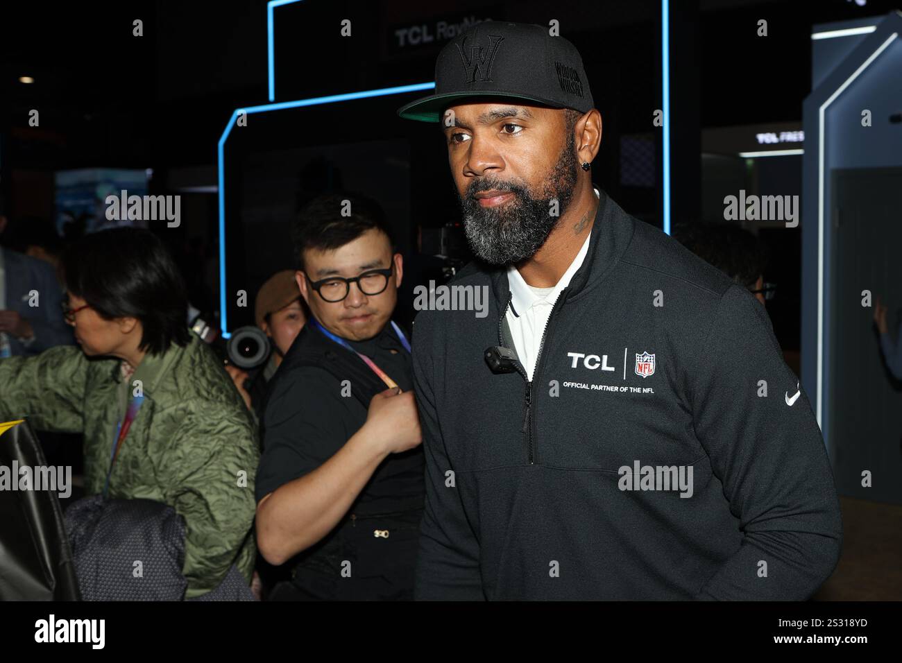 January 7, 2025: NFL Hall of Fame member Charles Woodson, makes an ...