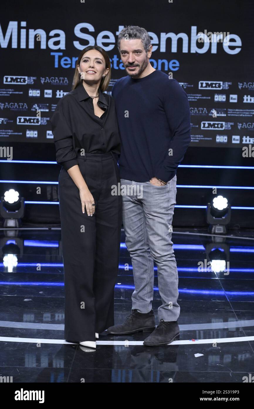 Rome, Italy. 08th Jan, 2025. Rome: Rai Headquarters Via Asiago. Mina ...