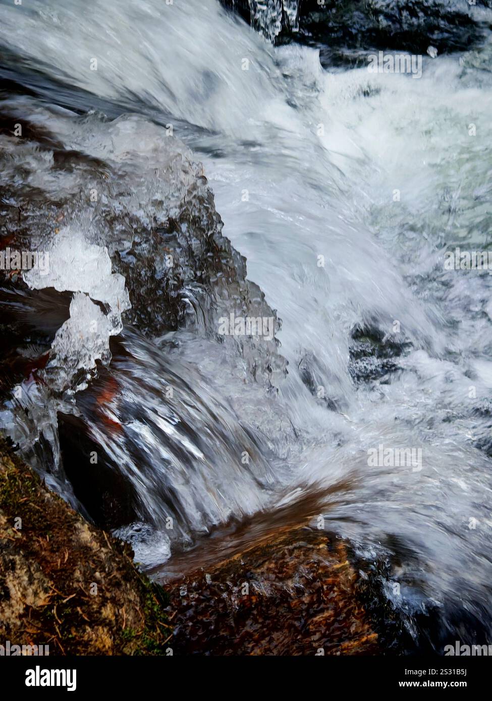 liquid patterns and textures on the flowing surface of water patterns ...