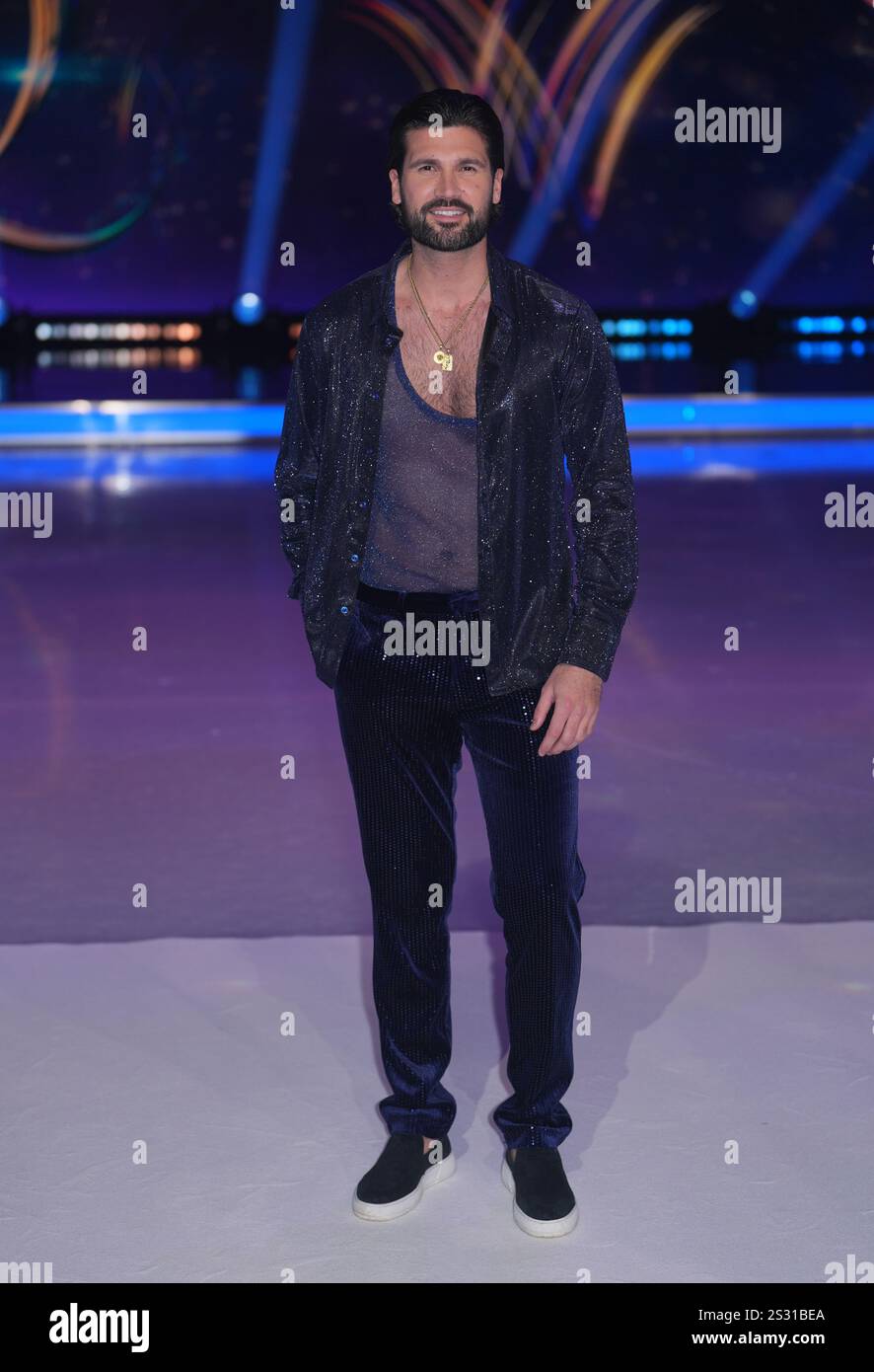Dan Edgar during the press launch for the upcoming series of Dancing On ...