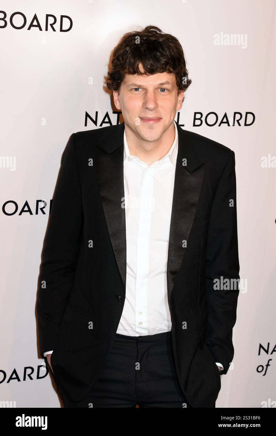 New York, NY, USA. 7th Jan, 2025. Jesse Eisenberg at the 2025 National ...